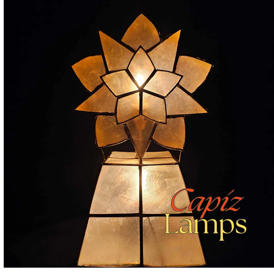 Capiz Shell Parols Lanterns, Lamps and Handicraft Sunshine Pilipinas